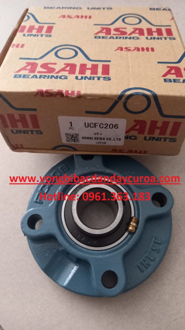 GỐI ĐỠ UCFC 212-38 - BẠC ĐẠN - GỐI ĐỠ ASAHI CHÍNH HÃNG